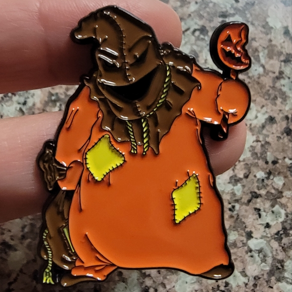 Jewelry | Large The Nightmare Before Christmas Nbc Oogie Boogie Enamel ...